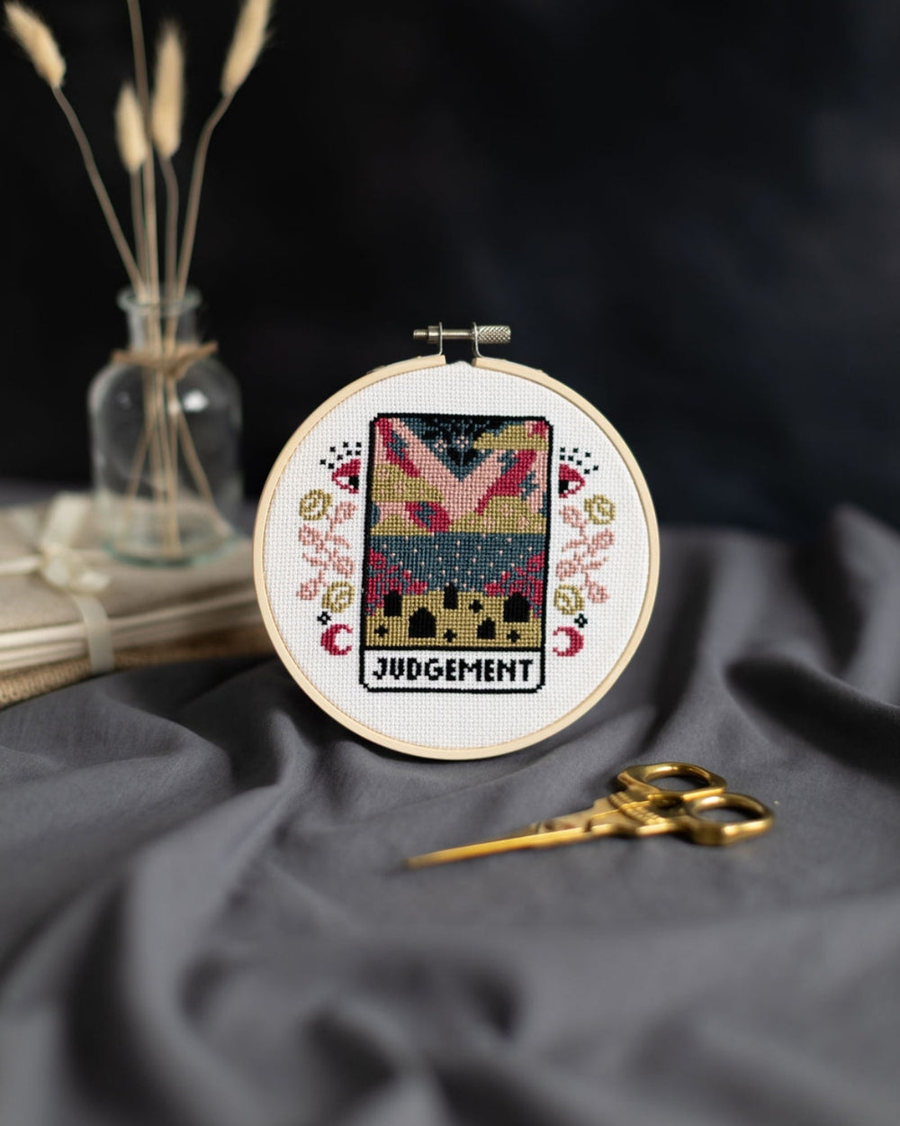 'Judgement' Tarot Cross Stitch Kit | Innocent Bones